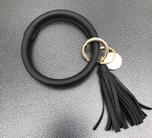 Key Chain Bracelet with Tassel | Divine Couture Boutique